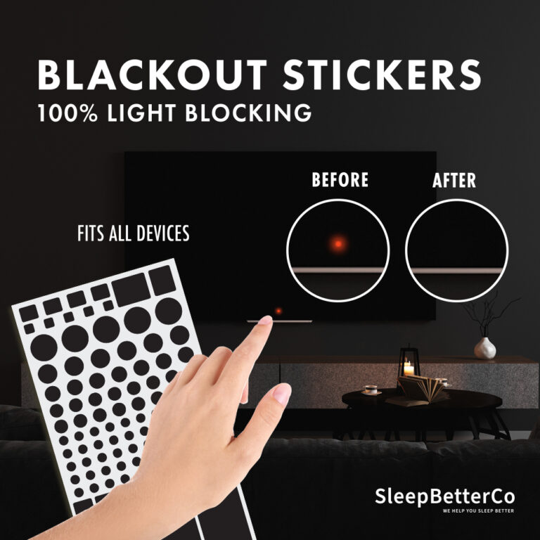 Blackout Stickers for Electronics and LED lights | SleepBetterCo